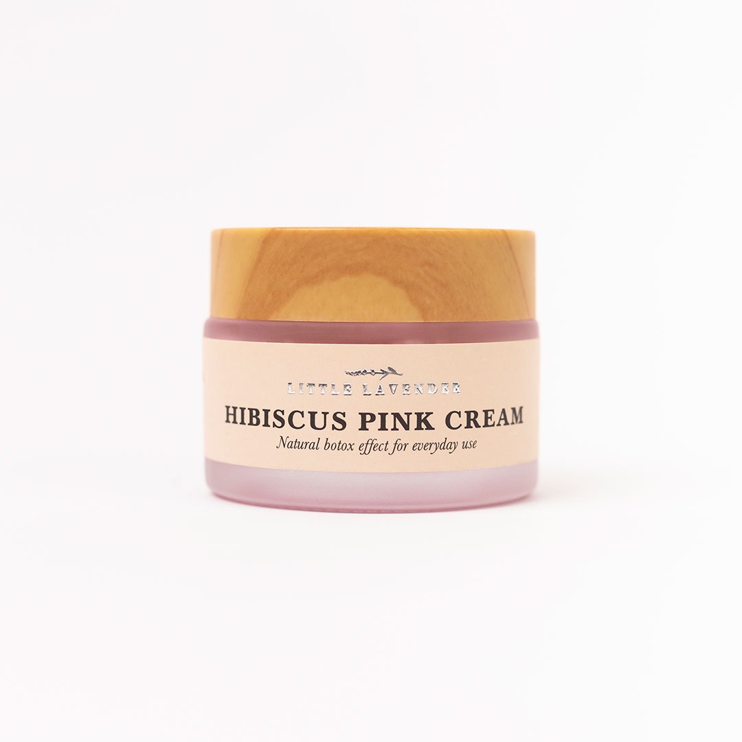 ⁠Hibiscus Pink Cream – Little Lavander